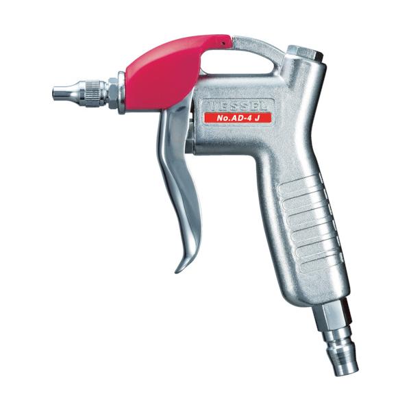 "●レバーのガタつきを防ぐプロテクター付です。<br>●先端ノズル交換可能です。<br>●疲れにくい大型レバーです。<br>●大きな風圧がチャック爪やカッター溝の隅ずみに入り込み、切粉を強力に排出させます...