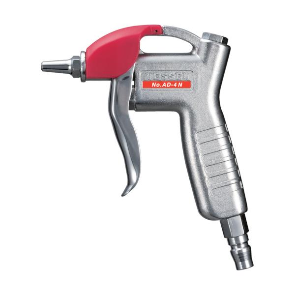 "●レバーのガタつきを防ぐプロテクター付です。<br>●先端ノズル交換可能です。<br>●疲れにくい大型レバーです。<br>●大きな風圧がチャック爪やカッター溝の隅ずみに入り込み、切粉を強力に排出させます...