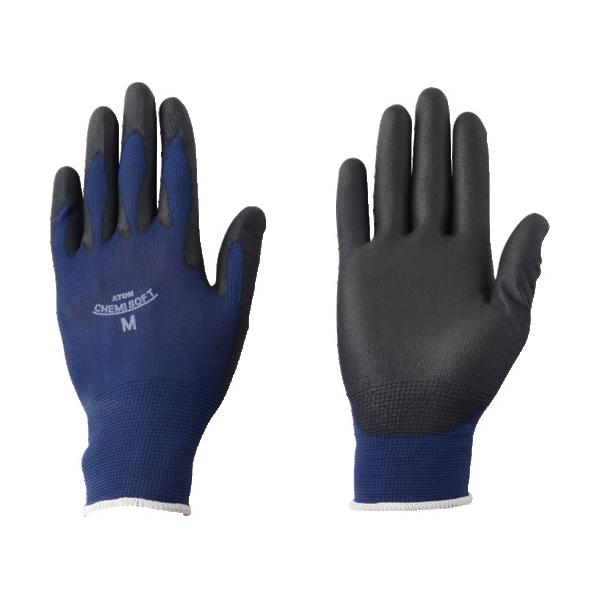 "●ケミソフトストレッチのお得な３双パックです。<br>●紫外線を通しにくい暗色を採用しているため、屋外の作業にも適しています。<br>●すべり止めは伸縮性の高いポリウレタンを使用しています。<br>●通...