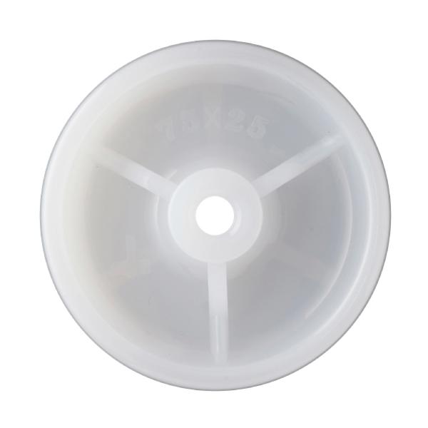 "●グレー車もできます。<br>●黒車もできます。<br>●導電車(黒)もできます【許容荷重は約60%】<br><br>●車輪径D(mm)：75<br>●車輪幅(mm)：30&lt...