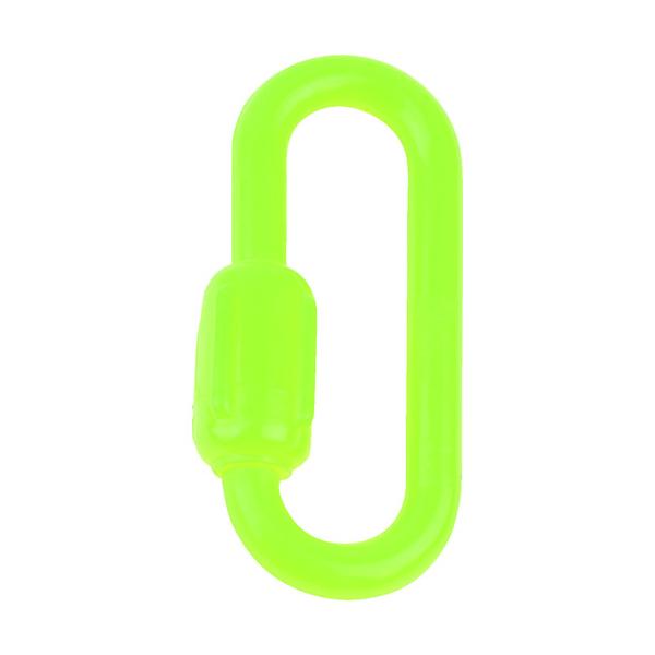 "●プラスチックチェーン同士をつなぐためのジョイントです。<br><br>●進入禁止区間の仕切りや、駐車場内での区画整理、人の誘導などに。<br><br>●色：蛍光イエロー<br>...