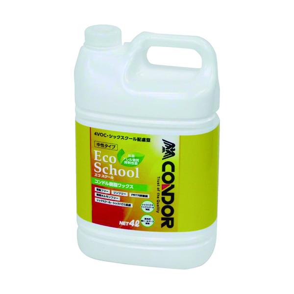 "●アレル物質抑制とシックスクール配慮の両方に対応した、安心して使える樹脂ワックスです。<br>●速乾性があり、作業効率に優れます。<br>●PRTR法に非該当です。<br><br>●教室・廊...