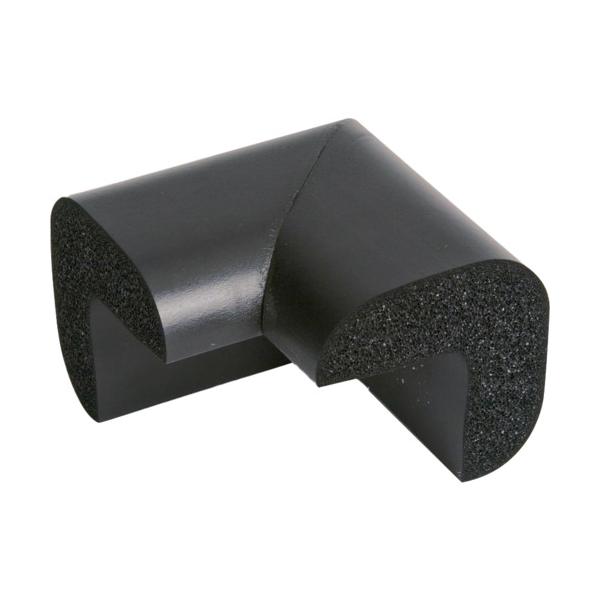 "●クッション性、耐摩耗性に優れたクッション材です。<br><br>●建物、ロッカー、機械などの危険な角に。<br><br>●色：ブラック<br>●幅(mm)：70<br&g...