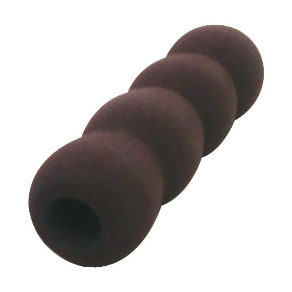 "●突き出たドアレバーなどに取り付け、簡単にぶつかり事故対策が行えます。<br><br>●ドアや操作のレバーの安全対策に。<br><br>●色：ブラウン<br>●内径(mm)：20...