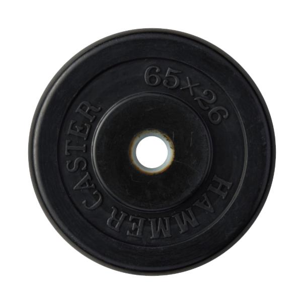 "●導電車輪もできます。（黒色）<br><br>●許容荷重(daN)：50<br>●許容荷重(kgf)：51<br>●車輪径D(mm)：65<br>●車輪幅(mm)：26<b...