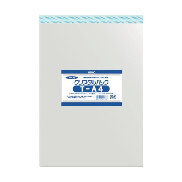 "●クリスタルパックはつやがあり透明感抜群の国産高級ＯＰＰフィルムを使用した袋です。<br>●すべりが良く作業効率もバツグンです。<br>●袋の両側を熱圧着して製造する為、のりしろが発生しないので中身が綺麗に見えます...
