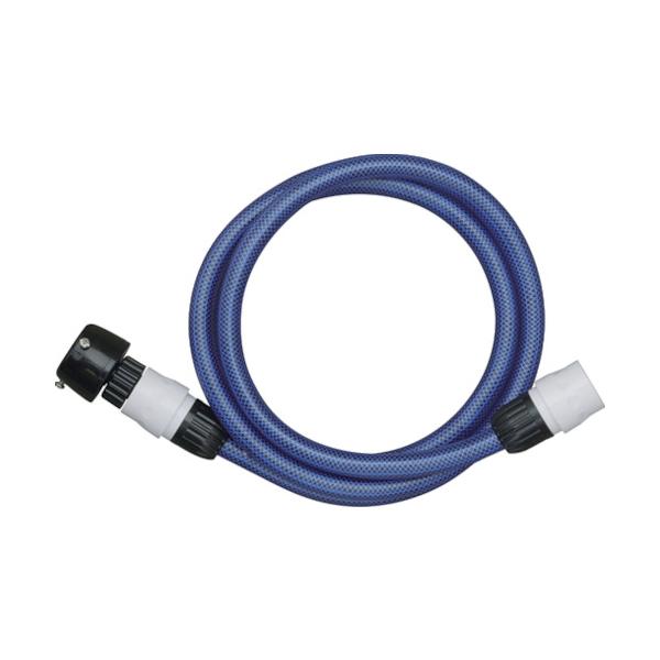 "●水道蛇口と高圧洗浄機をワンタッチで接続できる送水用ホースです。<br>●ノズルを取り付ければ散水にも使えます。<br>●ホースリールにも接続できます。<br>●立水栓、カップリング散水栓にも取り付け可...