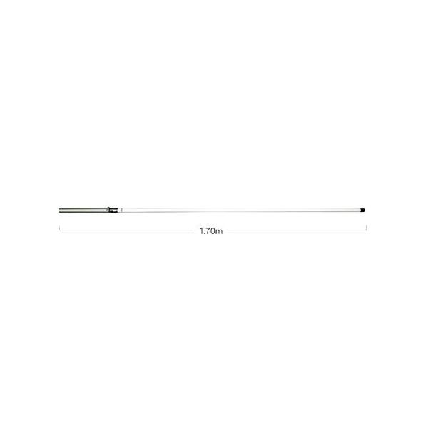 メーカー　第一電波工業(DIAMOND)品　名　144/430MHz帯基地局用高利得2バンドアンテナ（レピーター対応型） (DIGITAL対応)　グラスファイバー製型　番　VX50●全長：1.7ｍ●重量: 0.85kg●利得:4.5dBi（...