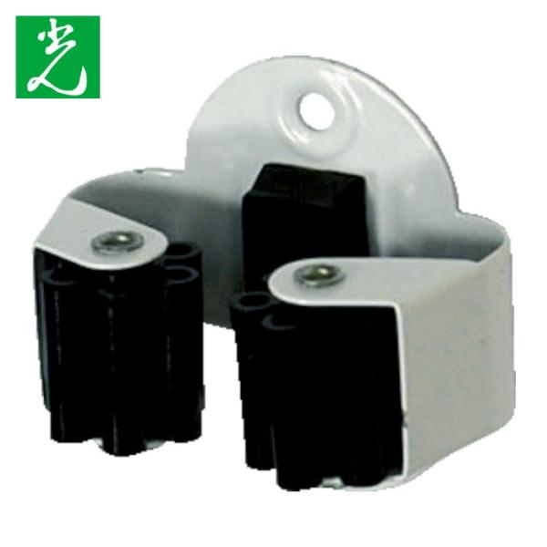 特長●ほうきやモップなどの柄の部分を押し込むだけでしっかり固定し、キチンと整理できます。用途●モップ、ほうきなどの壁掛け収納。