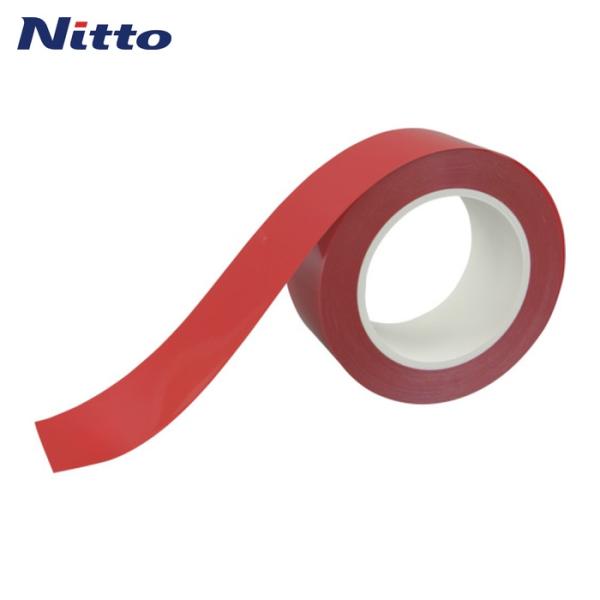 ニトムズ ラインテープ|特長:耐久性に優れ、環境に優しく、作業性も抜群のラインテープです。 クリーンルーム適用です。 丈夫なフィルムと強力な粘着剤で破れや剥がれが少なく、取り替え時期には、剥がしやすいテープです。