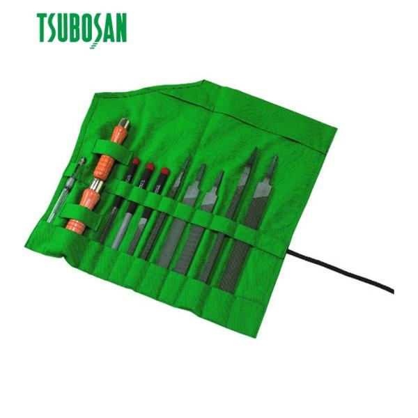 ツボサン 鉄工用ヤスリ|特長:検定用のヤスリセットです。