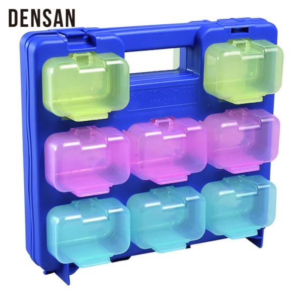 DENSAN パーツケース(樹脂製)|特長:ケースのない・パーツボックス 使いやすいミニタイプ です。