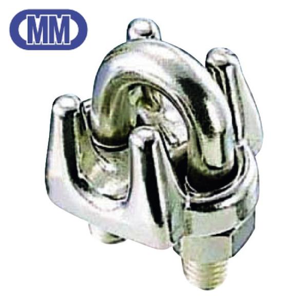 水本 ワイヤクリップ|特長:ワイヤを現場加工できます。 ステンレス製で錆びにくく、耐久性に優れます。