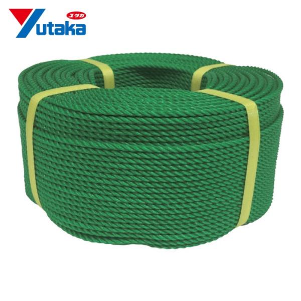 ユタカメイク ロープ(ナイロン)|特長:軽量で水に強く、強力でショックにも強いロープです。