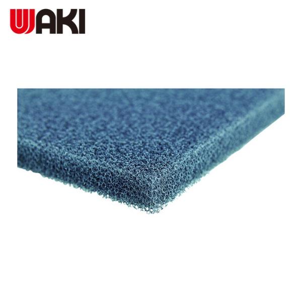 WAKI 樹脂素材|特長:高い粉じん捕集率があります。 耐油性・耐薬品性に優れ、圧倒的に長く使えます。 水、中性洗剤による洗浄再生が可能です。