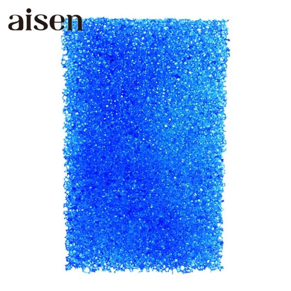 aisen スポンジ|特長:水キレがよく、清潔で耐久性のあるスポンジです。 特殊加工により、汚れや水アカなどのくすみをすっきりと落とせます。