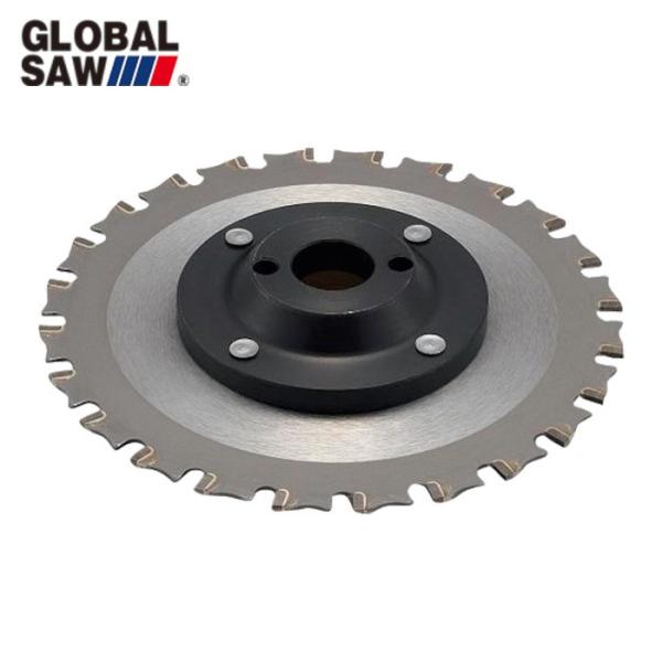 モトユキ チップソー(鉄鋼用)|特長:耐摩耗性に優れたチップを採用しています。 独自の刃形が台金破損を防止します。 鉄筋切断に最適な歯数と刃厚でシャープに切断できます。