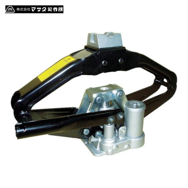 MASADA パンタグラフジャッキ|特長:少ない力でスピーディーに車輌を持ち上げられます。