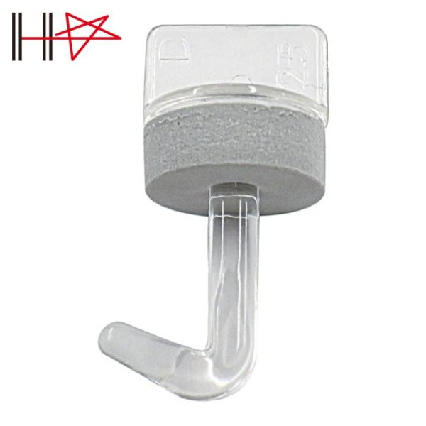 DAIDOHANT 波板用フック|特長:太さを約5mmにし、支え部分をフラット形状にしています。 下穴をあけた後手回しでカンタンに取り付けできます。