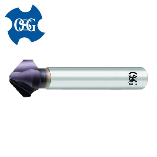 OSG カウンターシンク|特長:高速切削が可能で、バリ取り、面取りと幅広く加工でき、美しい仕上がり面が得られます。 ハイスシリーズ、超硬シリーズがあります。