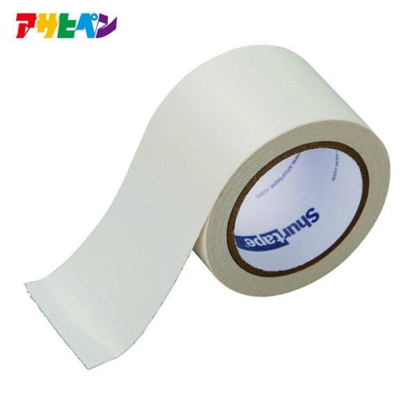 特長●水に強く、いろいろな用途に使用できる強力粘着テープです。●ポリエステルメッシュ（網）入りだから強力で丈夫なテープです。●天然ゴム系粘着剤を使用していますので、水に強く、糊残りの少ないテープです。●テープ表面にポリエチレンフィルムを使用...