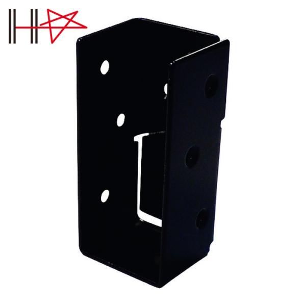 DAIDOHANT ジョイント金具|特長:2mm厚のパワフル金物でベンチやテーブルなど外回りの重量物が造作できます。 座彫りが施されているので、ツライチ施工が可能です。