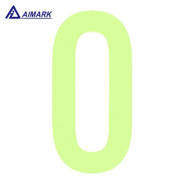 特長●光を蓄え、暗い所で発光します。●災害や停電時に判読できます。●ステッカータイプ（熱圧着タイプも別途あります）