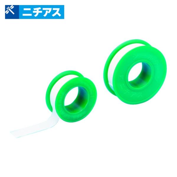 ニチアス シールテープ|特長:未焼成のPTFEを押出機で押し出し、圧延してテープ状にした製品です・ねじ継手に巻くだけで簡単にシールできます・摩擦係数が小さくねじ込みが簡単で、焼付もなく脱着も非常に簡単です。 見掛け密度1。 0g/ml以上1。