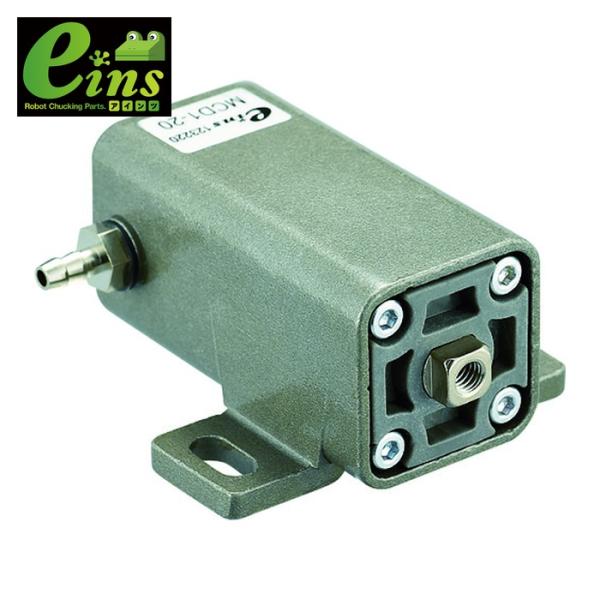 アインツ シリンダー|特長:軽量アルミボディーのミニシリンダーです。 先端へ吸着パットを取り付ける場合は吸着金具(CP・064、CP・063B)をご使用ください。