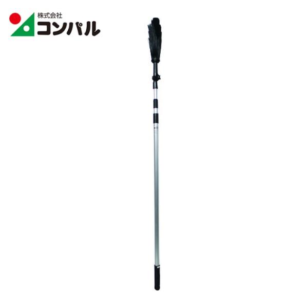 ・伸縮式のハンドル(最長294cm)と角度調節機能付です。・汚れが取りにくい裏側、斜めなどのお掃除に活躍します。・ハード毛でカビ汚れ落としができます。・軽量でカビに強いアルミ柄を採用しています。・事務所・工場などの屋内外のお掃除に。・幅(m...