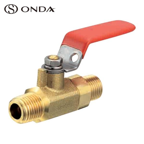 オンダ製作所 ボールバルブ|特長:レバーハンドルタイプの小型ボールバルブです。