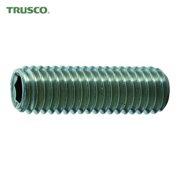 TRUSCO 六角穴付止めねじ|特長:頭が表面に出ないため、きれいに仕上がります。 六角レンチで締められるので機械組み立てに最適です。