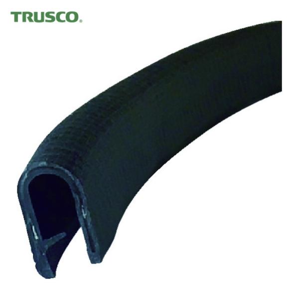 TRUSCO 合成ゴム素材|特長:エッジを保護し、シール部分がある製品は、気密性や水密性および防塵機能を兼ね備えています。 鉄板や樹脂板に挟み込むだけなので、簡単に取り付けできます。 接着剤を使用しないので仮押さえが必要無く、省略化できます。