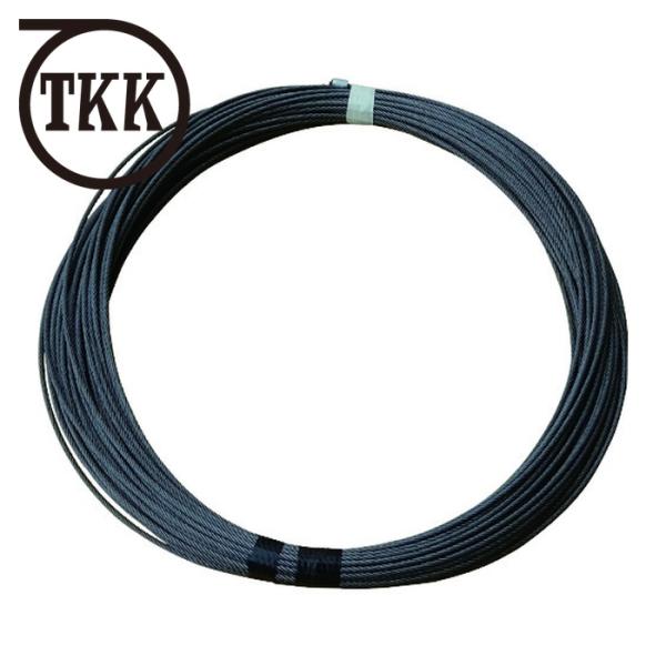 TKK ウインチ用ワイヤ|特長:片ロック片シンブル入りのワイヤです。