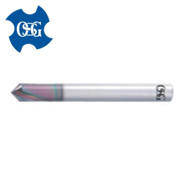 OSG センタードリル(片刃タイプ)|特長:面取りはもちろんセンタリングで高速、長寿命化が可能です。 切れ味がよく欠けにくい刃先形状です。