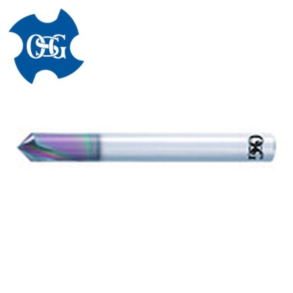 OSG センタードリル(片刃タイプ)|特長:面取りはもちろんセンタリングで高速、長寿命化が可能です。 切れ味がよく欠けにくい刃先形状です。