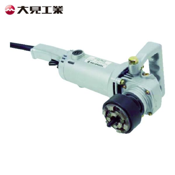 大見 黒皮取り機|特長:メガネすりタイプです。 特殊CBN刃採用で火花や粉じんが非常に少なく安全で衛生的です。 ダブルバッファー(衝撃を和らげる)機構とセンターガイド採用で安全かつきれいに黒皮のみを削除できます。