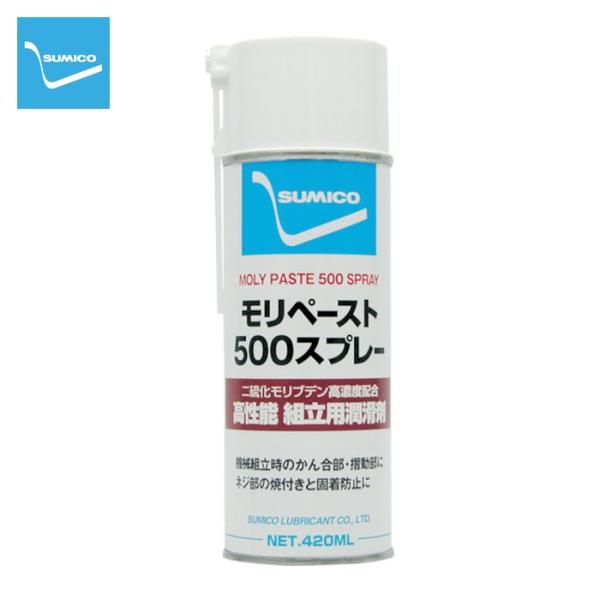 住鉱 焼付防止潤滑剤|特長:鉱油物に二硫化モリブデンを高濃度に配合したペースト状潤滑剤です。 部品組立時のかじりを防止し、ならし運転を円滑にします。