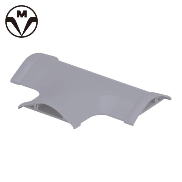 マサル ケーブルカバー(床用)|特長:オーバーラップ接続ができます。 ベースにガードマン2R型を突当て、カバーをはめ込みます。