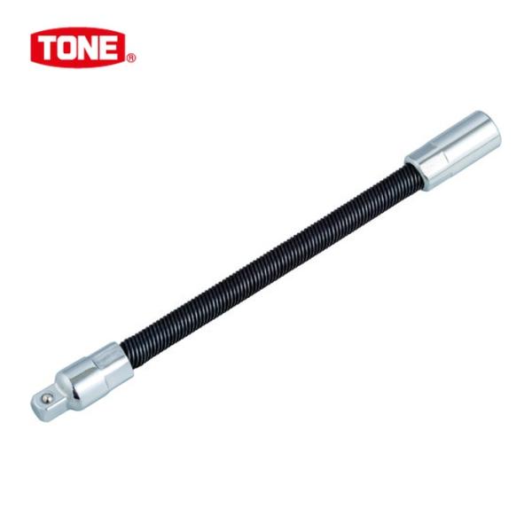 TONE エクステンションバー|特長:自由自在に曲がるので、今まで届かなかった狭い場所や奥まった場所、裏側などでの作業に最適です。