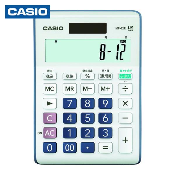 カシオ 電卓|特長:割り算の答えと余りを一度に計算できる余り計算機能を搭載しています。 模様編み模様数と余りの目数に便利。