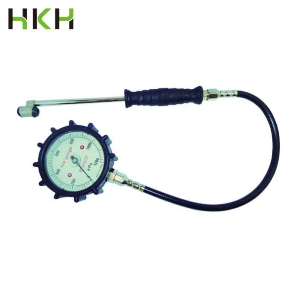 ハッコウ タイヤゲージ|特長:タイヤの空気圧測定に適しています。 光る蓄光目盛(PAT)を採用しています。 測定型の普及版です。