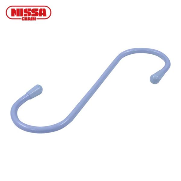 ニッサチェイン チェーン用パーツ|特長:ファミリーフックの表面に抗菌・防カビ加工を施しました。 被覆線ですのでサビ難く、相手側にキズをつけません。