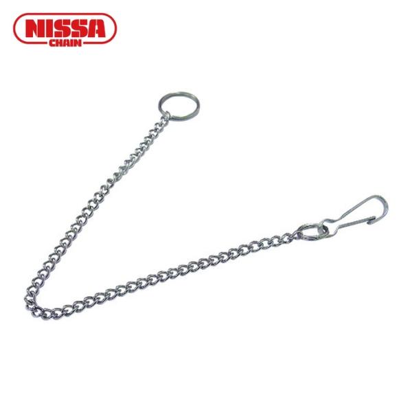 ニッサチェイン チェーン用パーツ|特長:水回りに最適なステンレス製です。