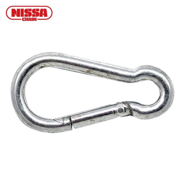 ニッサチェイン フック|特長:チェーン・ワイヤーロープの連結金具です。 ベーシックなパーツで安価です。