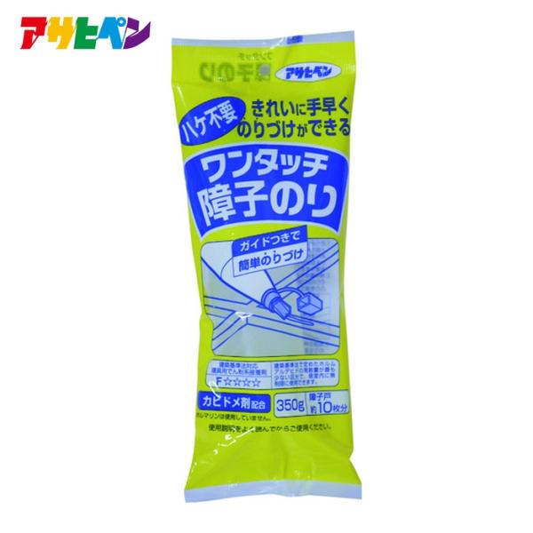 アサヒペン 建築・内装用補修剤|特長:ハケ不要、ガイド付できれいに手早くのりづけができます。 カビドメ剤入りですので、カビの発生を防ぎます。 ホルマリンは使用しておりません。