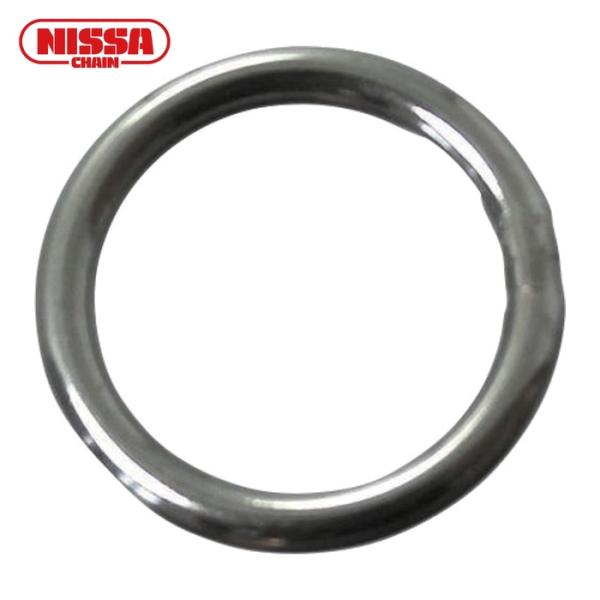 ニッサチェイン チェーン用パーツ|特長:水回りに最適なステンレス製です。