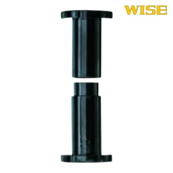 WISE ボールポイント六角棒レンチ|特長:トリプルハンドル・リターンハンドルの貫通穴に装着することで小さいサイズの六角レンチもスムーズに使用できます。 パチッと止まり、装着時に外れません。