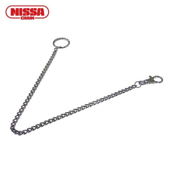 ニッサチェイン チェーン用パーツ|特長:片側にキーリングが付いているのですぐに使用できます。