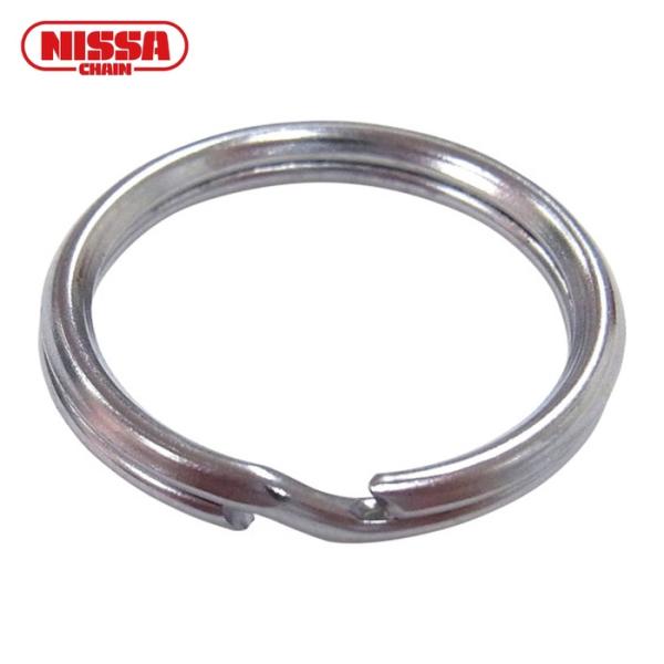 特長●Wリングに強度と美しさを加えたリングです。用途●チェインの先端金具・ジョイント金具に。